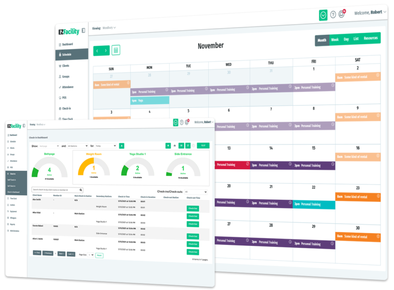 Scheduling, Management & Membership Software | EZFacility